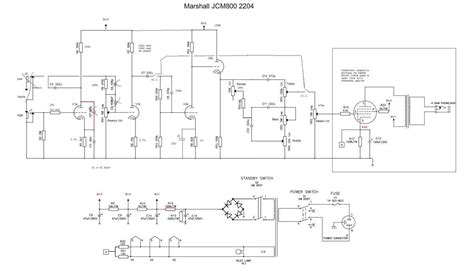 Unveiling The Inner Workings Of The Marshall Jcm800 Exploring The Schematic