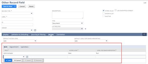 Netsuite Applications Suite Custom Other Record Fields As Xml Definitions