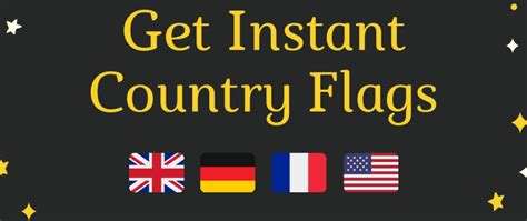 Get Instant Country Flags Dev Community