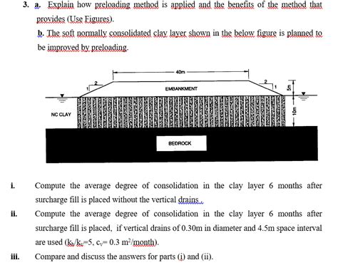 Solved 3 A Explain How Preloading Method Is Applied And