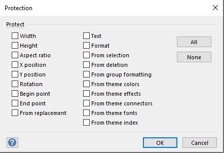 在 Python 中刪除 Visio 形狀保護