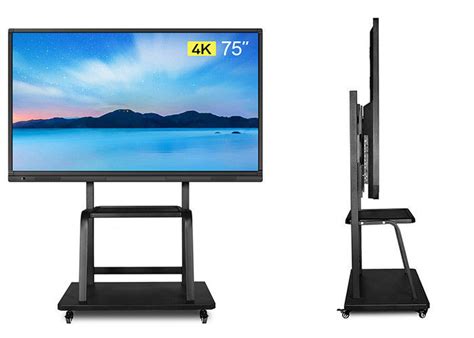 플러그 앤 플레이 75 인치 Lcd 터치스크린 간이 건축물 디지털 방식으로 희고 매끄러운 칠판 1920년 X 1080p