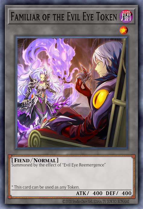 Familiar Of The Evil Eye Token By Zakariagatter On Deviantart