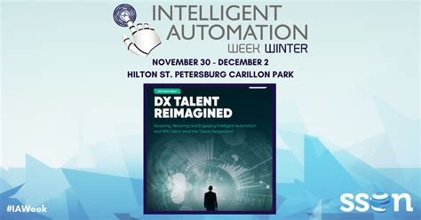 Ai Magazine On Linkedin Intelligent Automation Week Winter