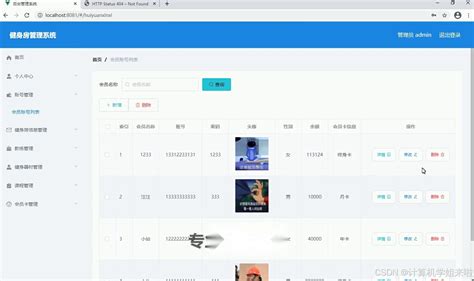 Javaweb项目ssm基于java的健身房管理系统的设计与实现vue Csdn博客