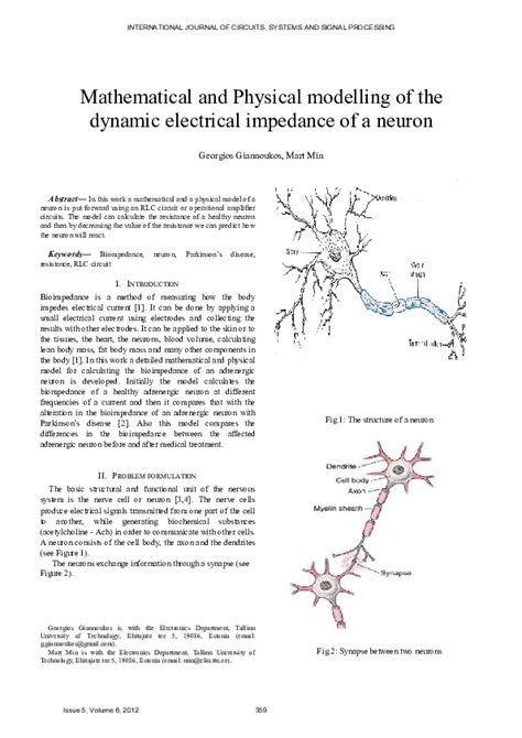Pdf Mathematical And Physical Modelling Of The Dynamic Fluidic