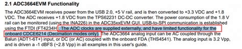 Adc3664 Input Interface Usage Issue 数据转换器论坛 数据转换器 E2e™ 设计支持