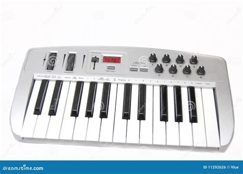 Mini Midi Keyboard Controller Stock Photo Image Of Miniature Music 11292626
