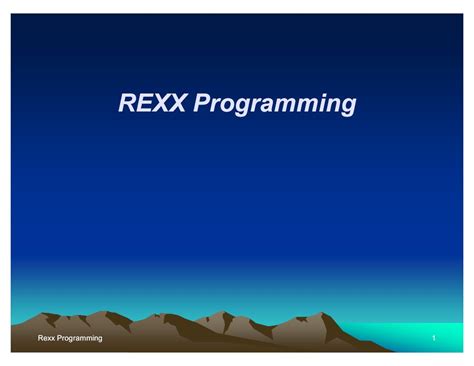 pdf rexx programing dokumen tips