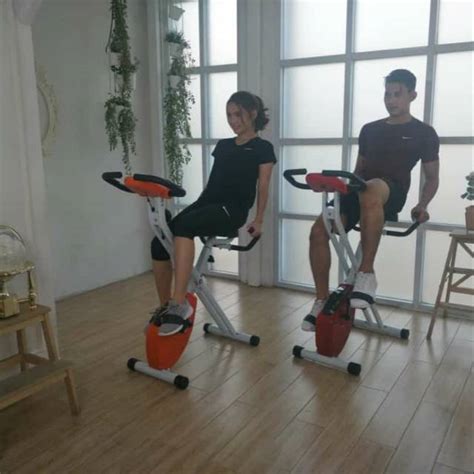Jual Sepeda Statis Alat Fitness Xbike Olahraga Fitnes Speda X Bike Sandaran Shopee Indonesia