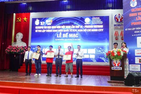 Bế Mạc Cuộc Thi Olp22 Procon Và Icpc Asia Hochiminh City