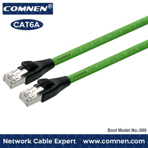 Rj45 Cat6a Profinet Industrial Patch Cord Shielded Outdoor