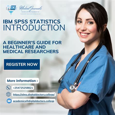 Learn Spss Statistics For Healthcare Research Digital Health College Posted On The Topic