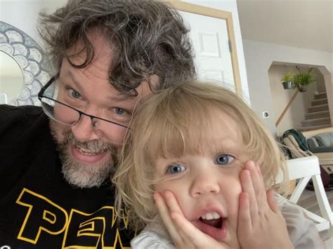 Showing My Daughter Where She Gets Her Crazy Hair From R Daddit