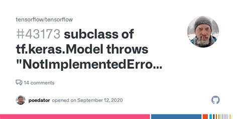 subclass of tf keras model throws notimplementederror when fit with custom data · issue