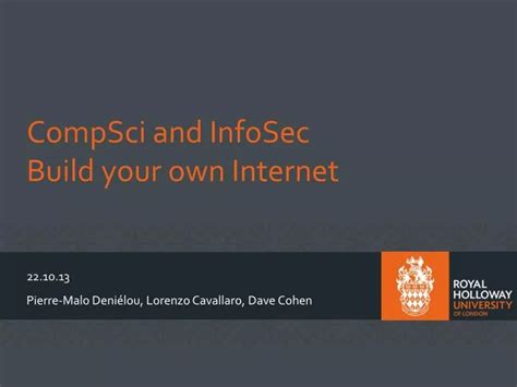 ppt compsci and infosec build your own internet powerpoint