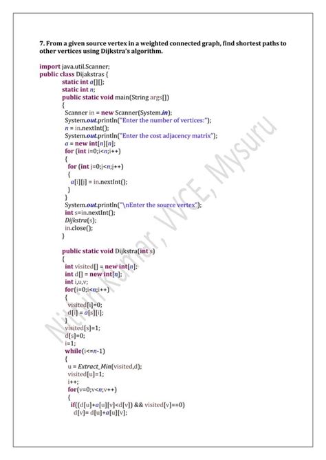 Vtu Design And Analysis Of Algorithmsdaa Lab Manual By Nithin Vvce