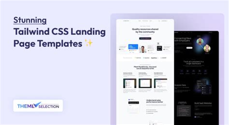 10 Tailwind Css Landing Page Template Free
