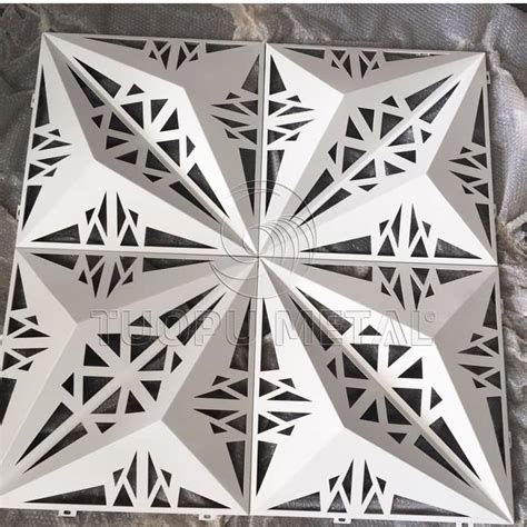 Cnc Cut Aluminum Facade Panel 3d Pattern Wall Cladding Professional