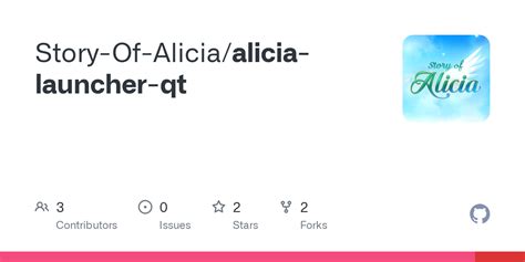 Github Story Of Aliciaalicia Launcher Qt
