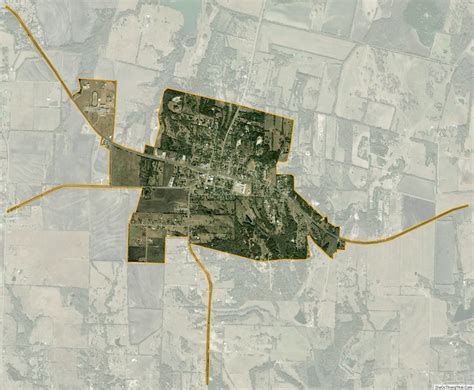 Map Of Tom Bean City