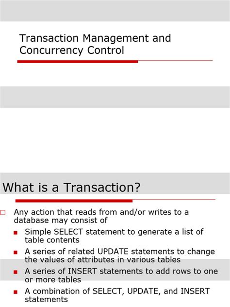 Unit 1 Transaction And Concurrency Pdf Database Transaction Databases