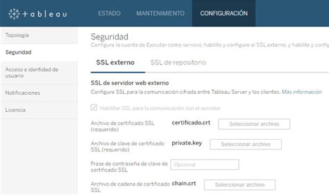 Tableau Server Saml Configuration