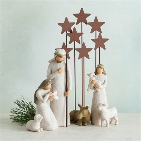 Nativity Set Willow Tree Willow Tree Crèche For The