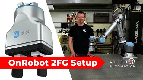 Onrobot 2fg7 Two Finger Gripper Unbox And Install On Ur Cobot Ur10e Youtube