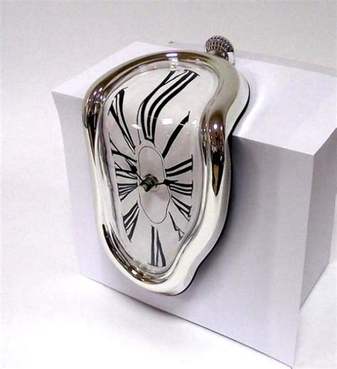 Часы Melting Clock Мягкие стекающие часы в стиле Сальвадора Дали арт Meltclk отзывы