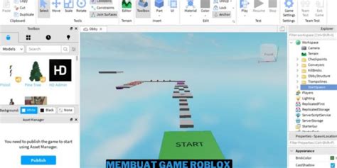 Cara Membuat Game Di Roblox Dengan Mudah Untuk Pemula