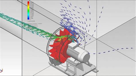 Solidworks Flow Simulation Fan Stepdase