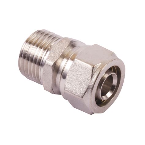 Racor Fijo Macho Fittings Estándar