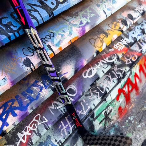 Pulse Graffiti” Bauer Limited Edition Stick Customize With Mybauer