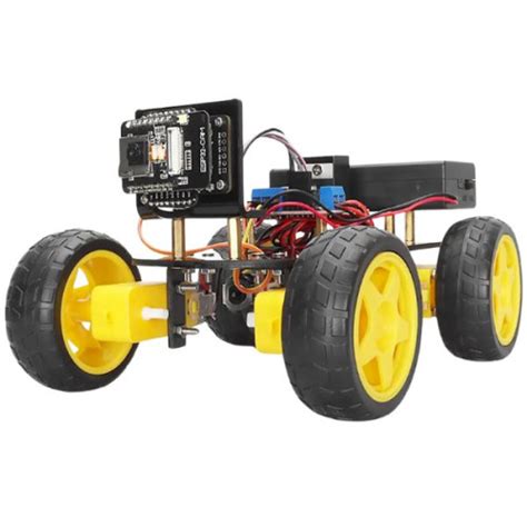 Diy Electronic Kit Esp32 Cam Robot Car
