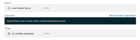 determining state in systems with high frequency updates using aws iot