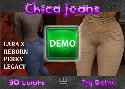 Second Life Marketplace Chica Jeansdemo