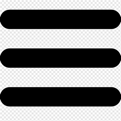 Menu Icon Png 3 Lines