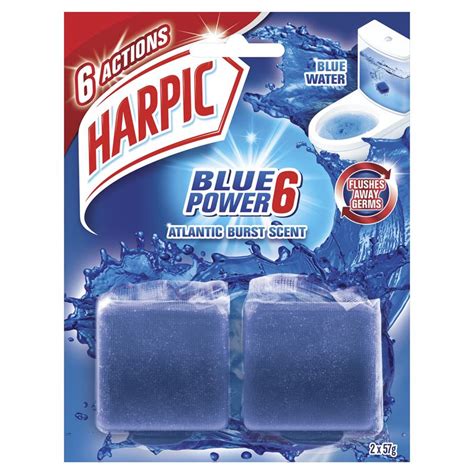 Buy Harpic Active Toilet Block In Cistern Blue 2 Pack Online At Chemist Warehouse®