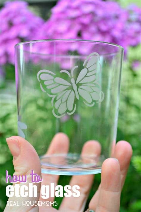 How To Etch Glass Real Housemoms