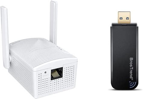 Amazon Com Bundle BrosTrend 1200Mbps USB WiFi Network Adapter For Laptop BrosTrend AC1200