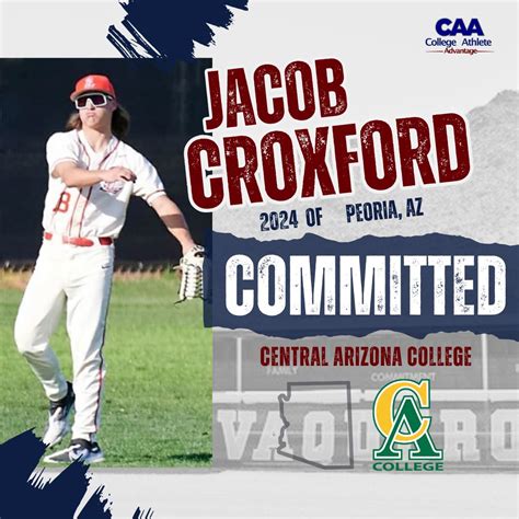 Super Pumped To Announce That Jacob Croxford Has Committed To Central