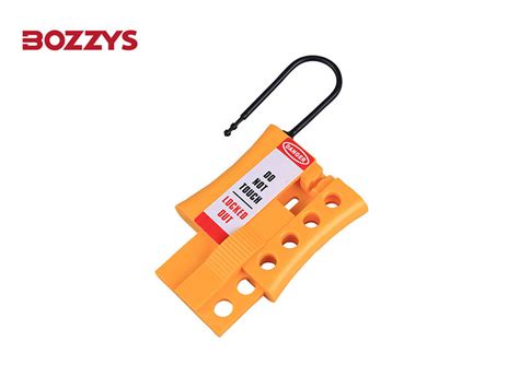 Non Conductive Lockout Hasp With 3MM Shackle Bozzys Wenzhou Boshi Safety Products Co Ltd