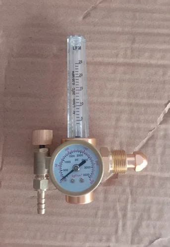 Brass Argon Flowmeter Regulator For Industrial Gas At ₹ 1400piece In Ludhiana