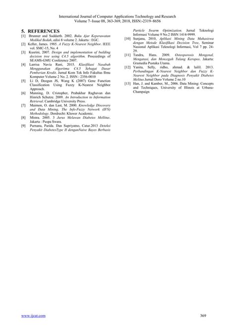 analysis of comparison of fuzzy knn c4 5 algorithm and naïve bayes