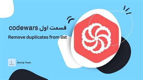 Codewars 1 Remove Duplicates From List Youtube