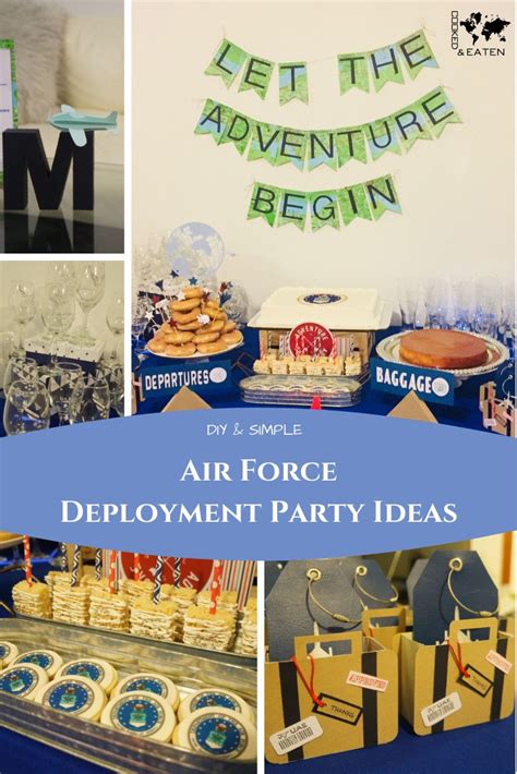 Air Force Deployment Party Ideas Air Force Celebration Ideas