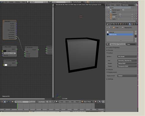 Backface Culling Doesn T Show Up In Render Materials And Textures Blender Artists Community