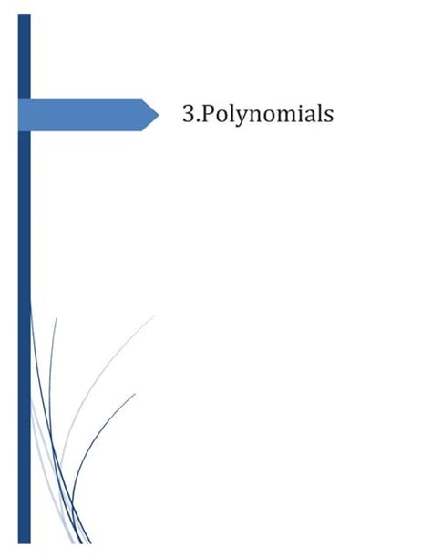 3polynomials Pdf 3polynomials Pdf