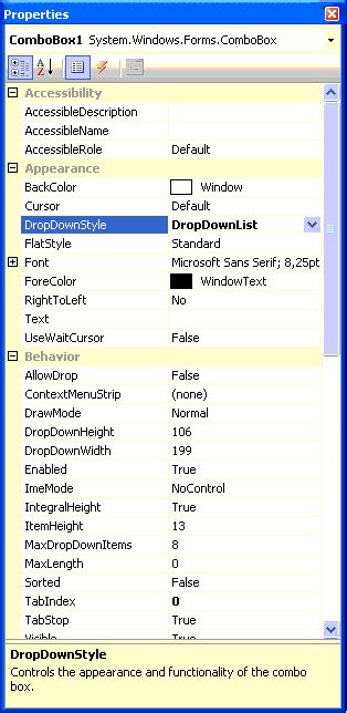 Trabalhando Com Combobox Em Projetos Windows Forms E Vb Net Devmedia
